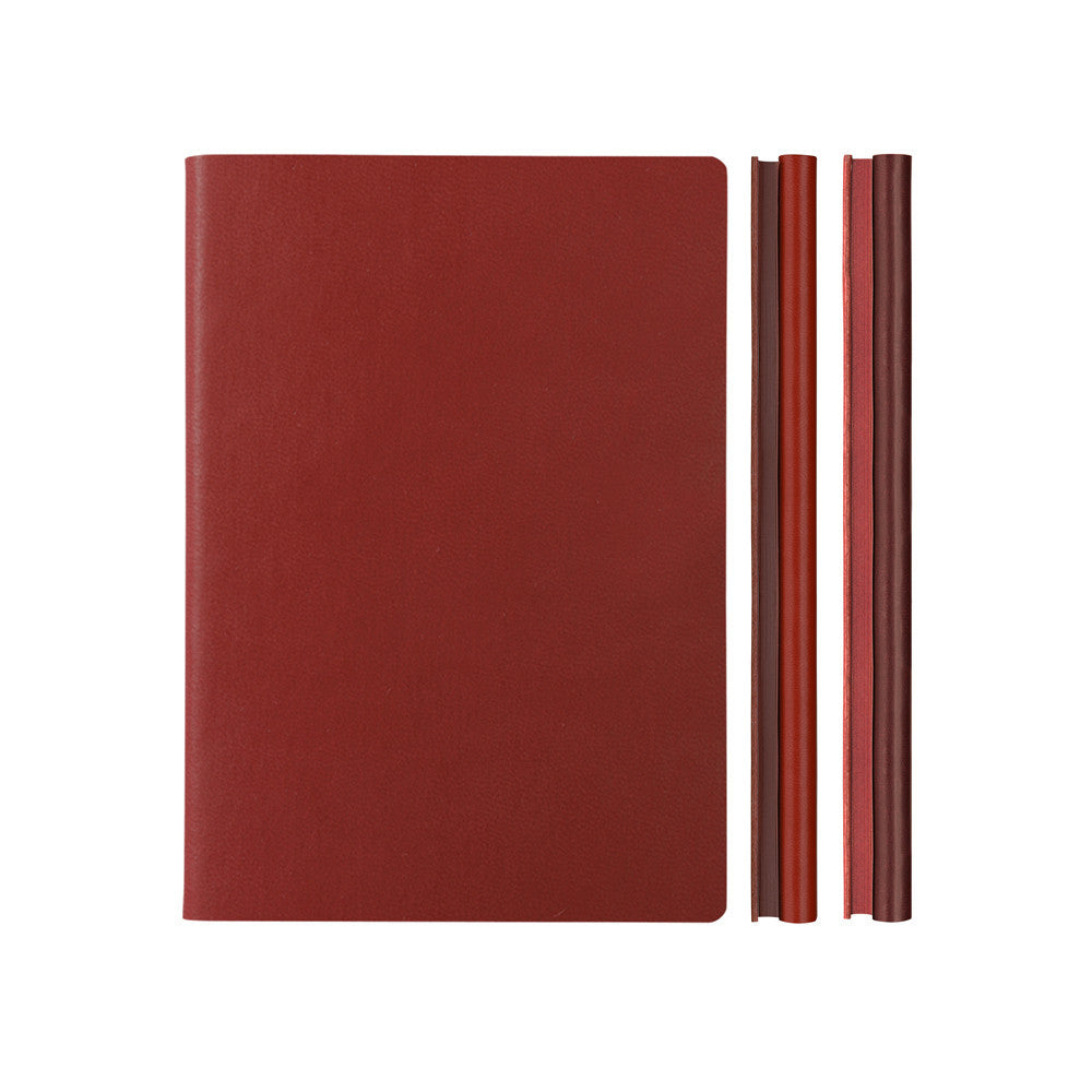 Daycraft Signature Duo Notebook - A5 - Red/Burgundy – mag nation