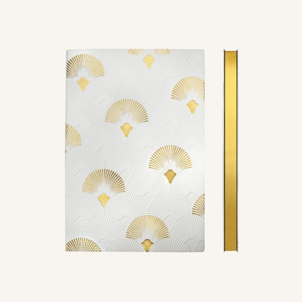 Daycraft Signature Art Deco Dotted Notebook - A5 - Fanfare – mag nation